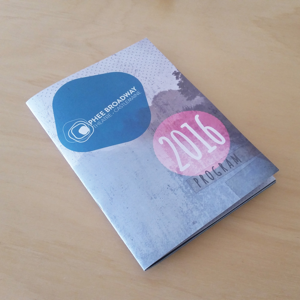 Phee Broadway 2016 Theatre Season program - Greengraphics